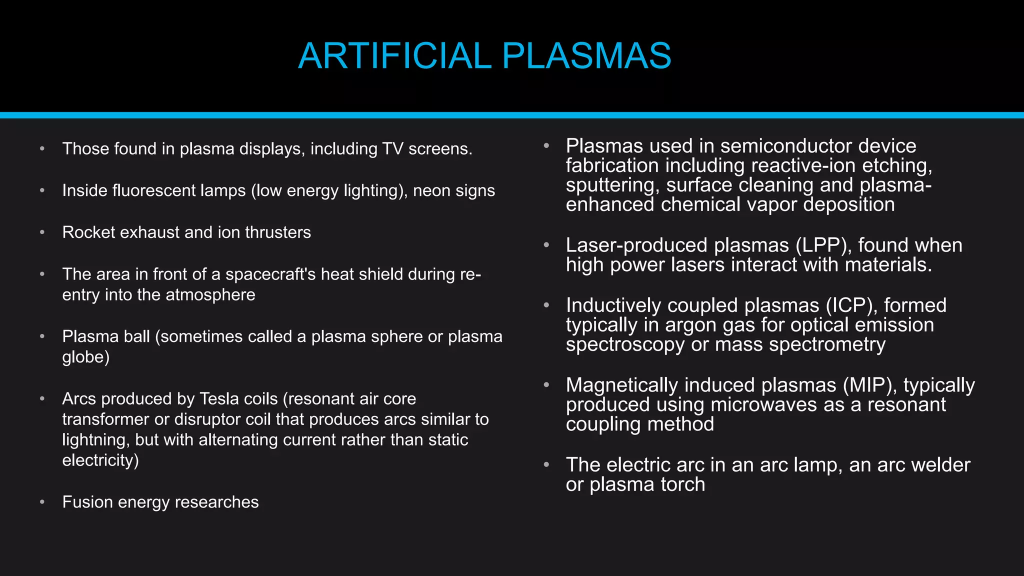 PLASMA (The Fourth State OF Matter) | PPTX