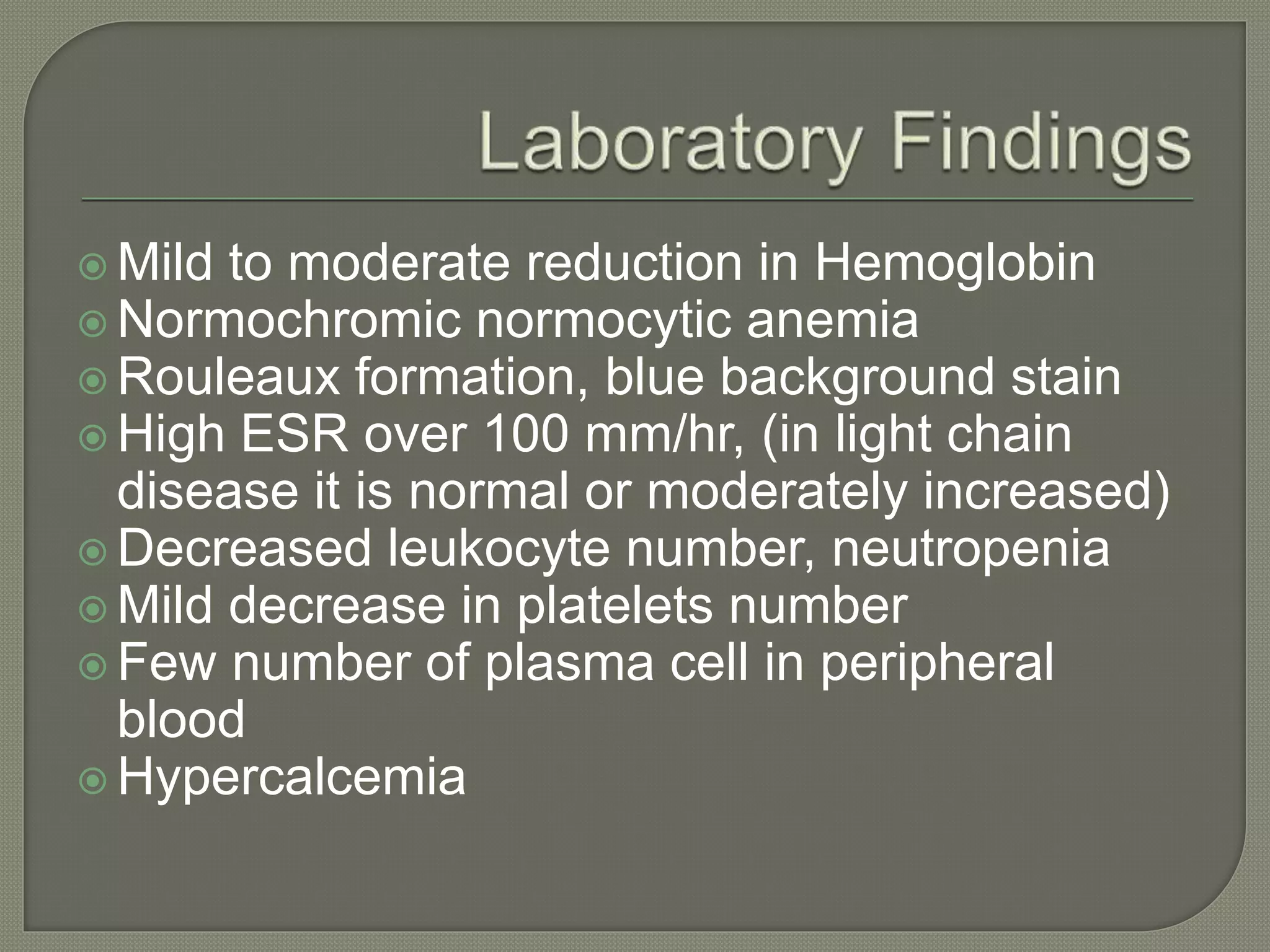 Plasma cell dyscrasia | PPTX