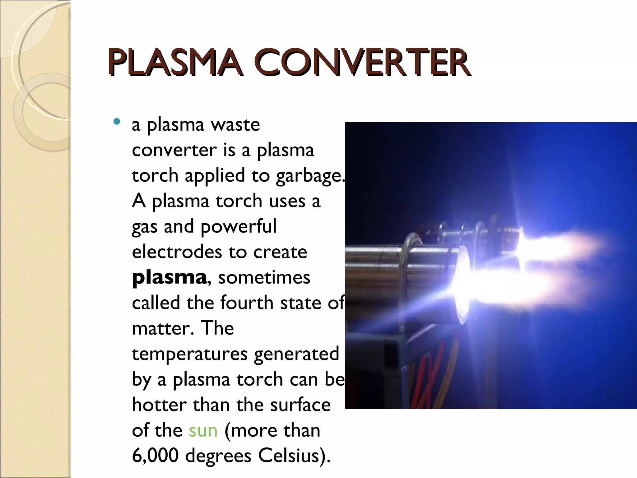 Plasma Technology | PPT
