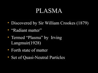 Introduction to Plasma antenna ppt | PPT