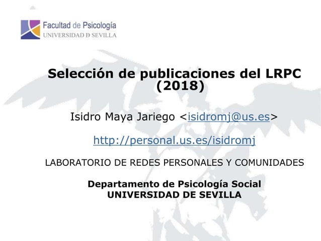 LRPC diciembre 2018 | PPTX