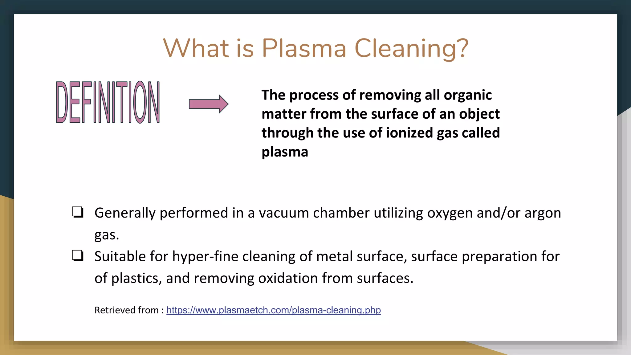 Plasma Application in Industry | PPTX