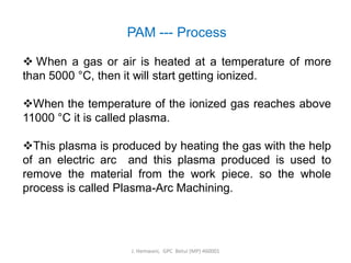 Plasma arc machining pdf | PDF | Chemistry | Science