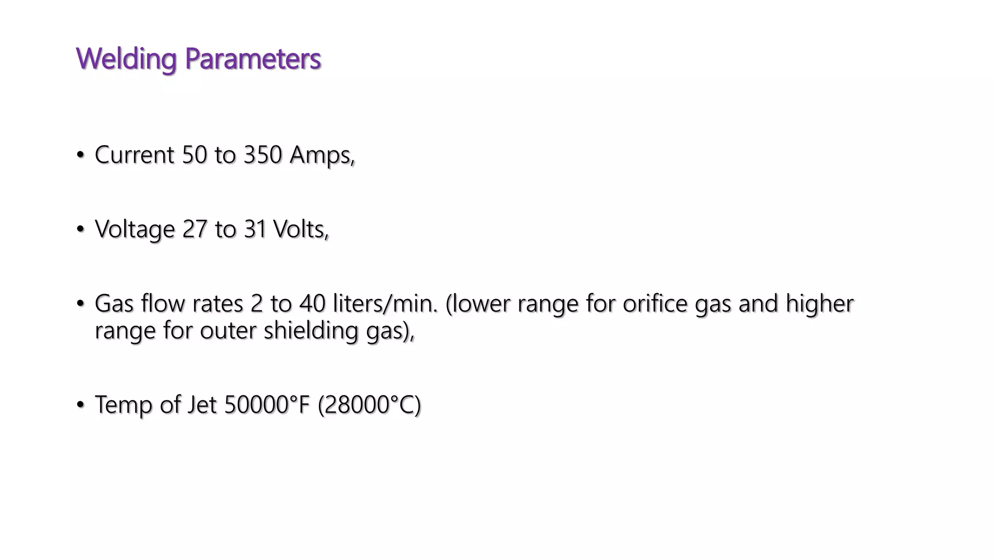 Plasma arc welding | PPTX