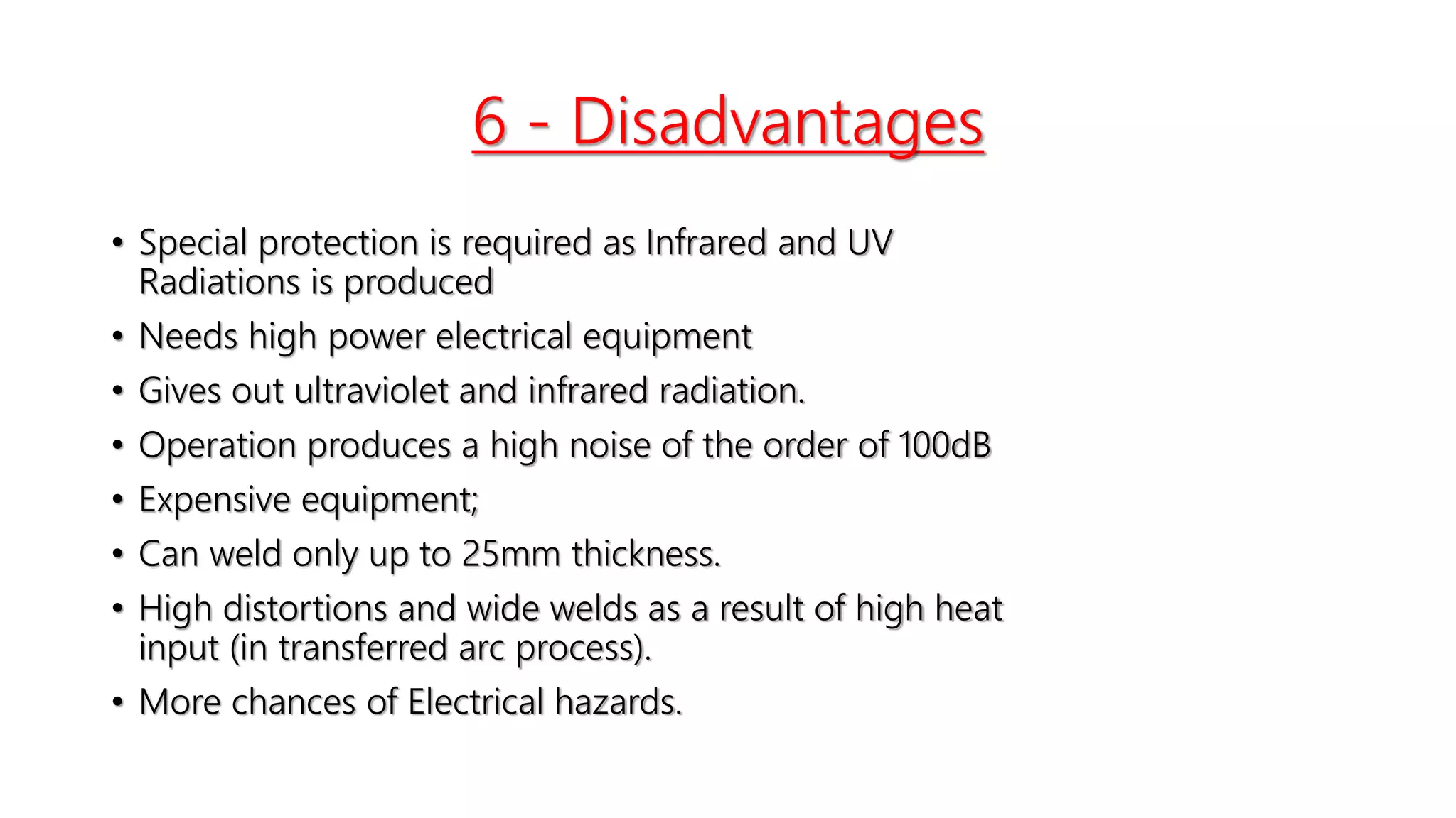 Plasma arc welding | PPTX