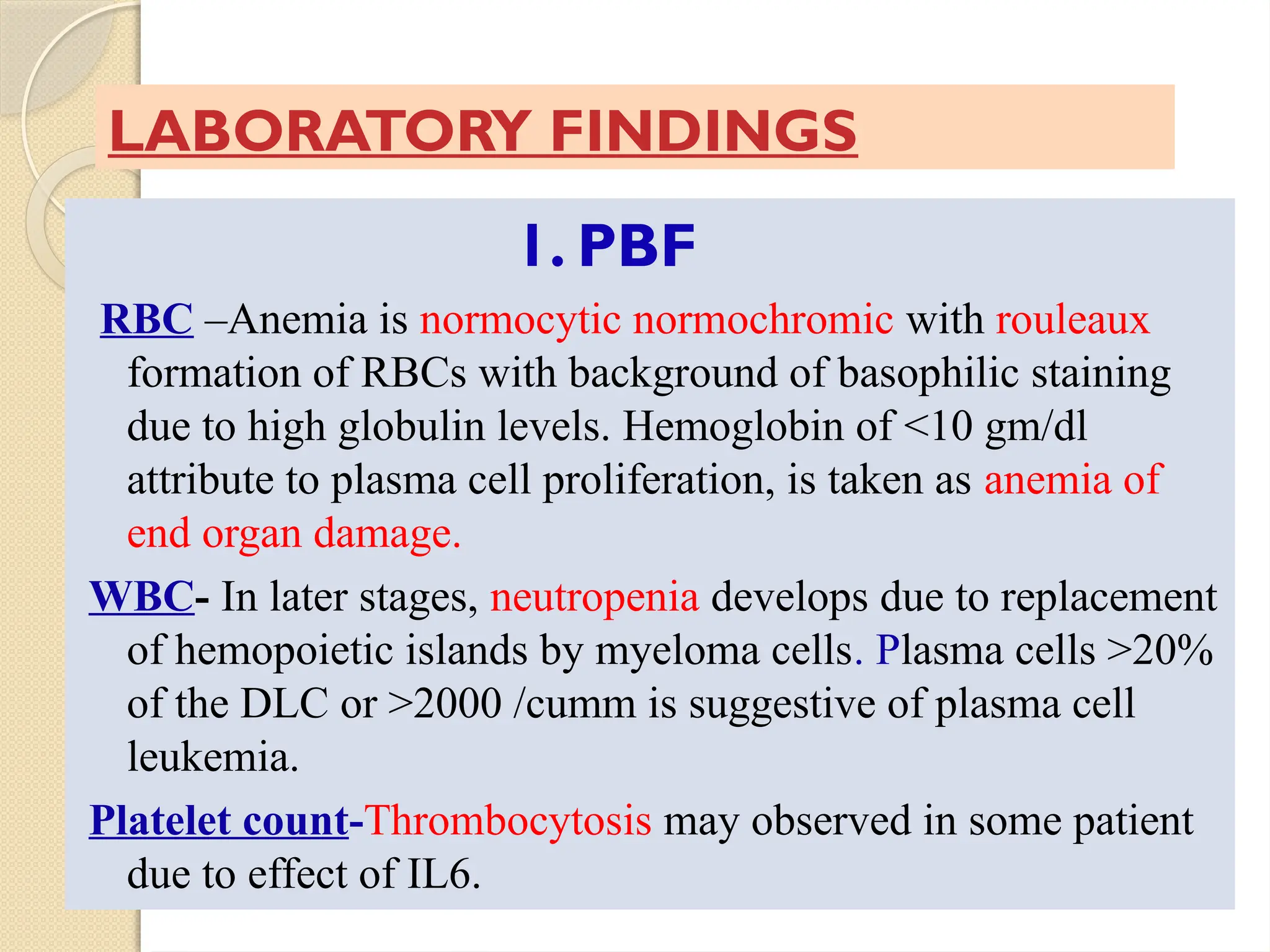 plasma cell disorders in pathology as per WHO | PPTX