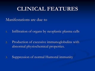 Plasma cell disorders | PPTX