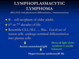 Plasma cell disorders | PPTX