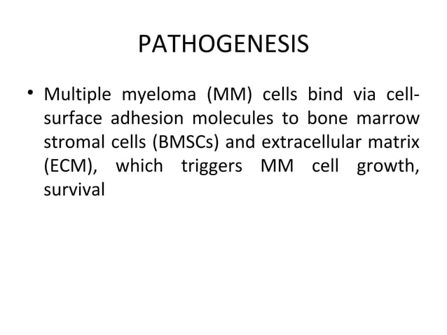 Plasma cell disorders | PPT | Blood Disorders | Diseases and Conditions