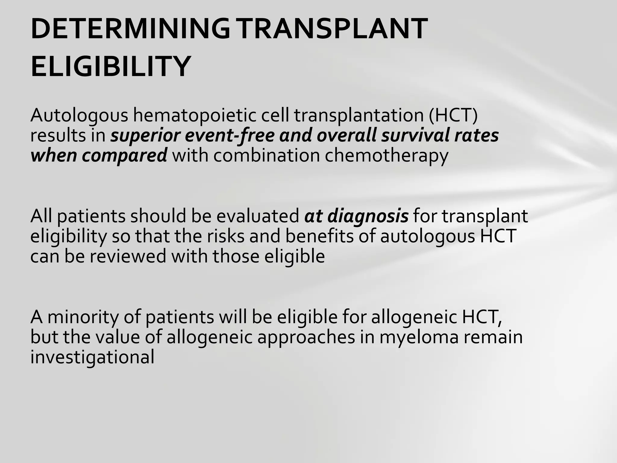 Plasma cell disorders ppt | PPT