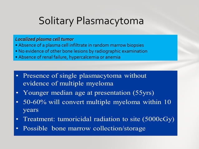 Plasma cell disorders ppt | PPT