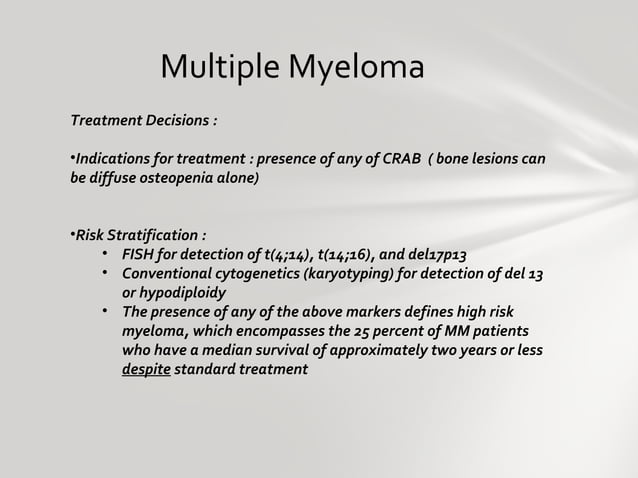 Plasma cell disorders ppt | PPT