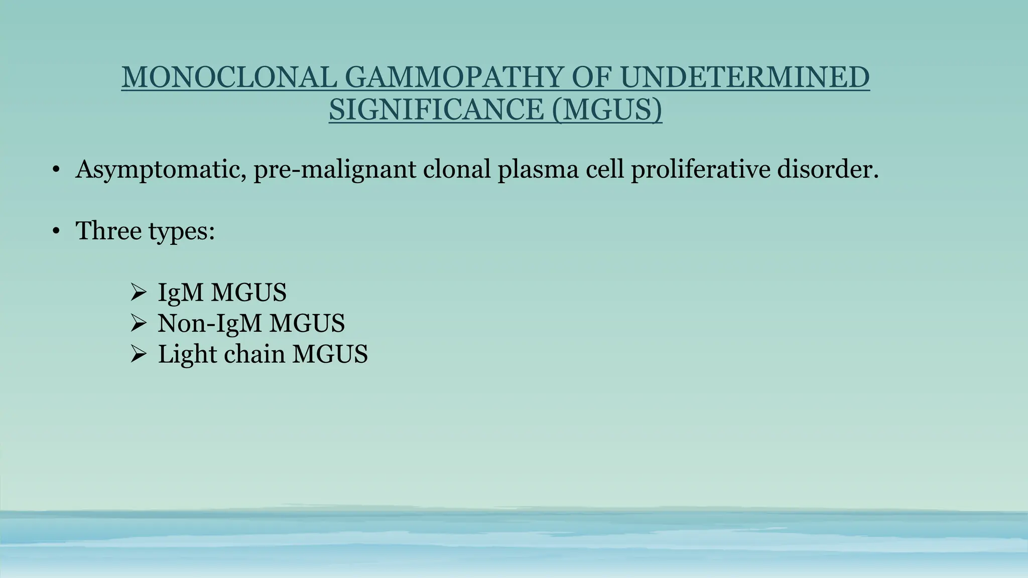 PLASMA CELL DYSCRASIAS Overview.....pptx