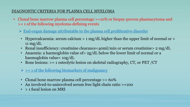 PLASMA CELL DYSCRASIAS Overview.....pptx