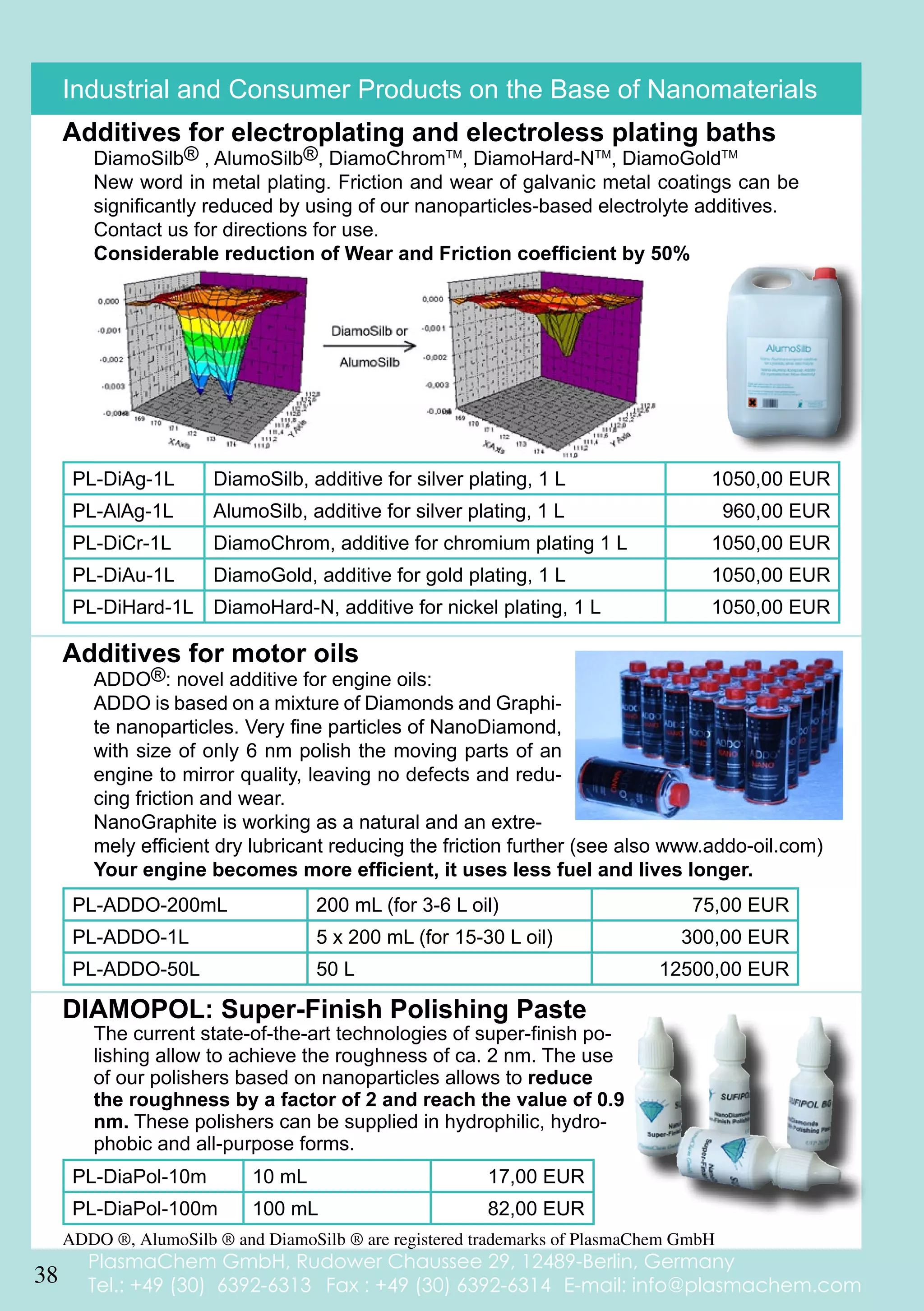 PlasmaChem GmbH | PDF