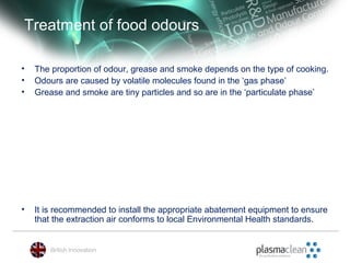 Plasma Clean odour control strategies | PPT