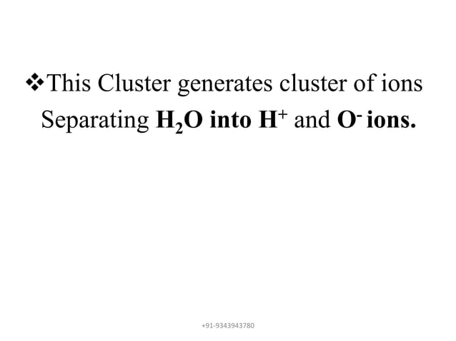 Plasma cluster technology | PPT