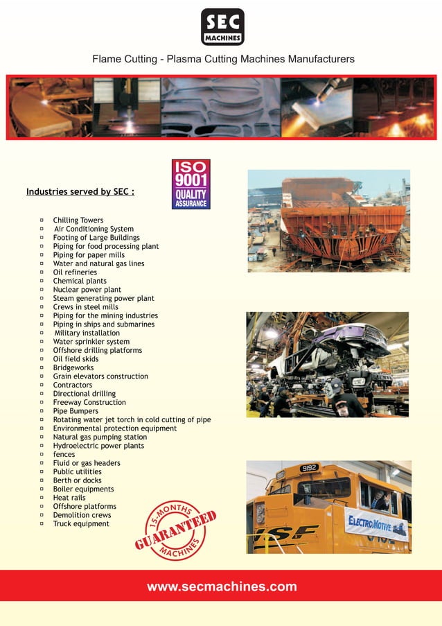 SEC Machines | PDF | Manufacturing Industry | Industries