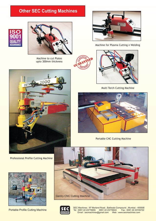 SEC Machines | PDF | Manufacturing Industry | Industries