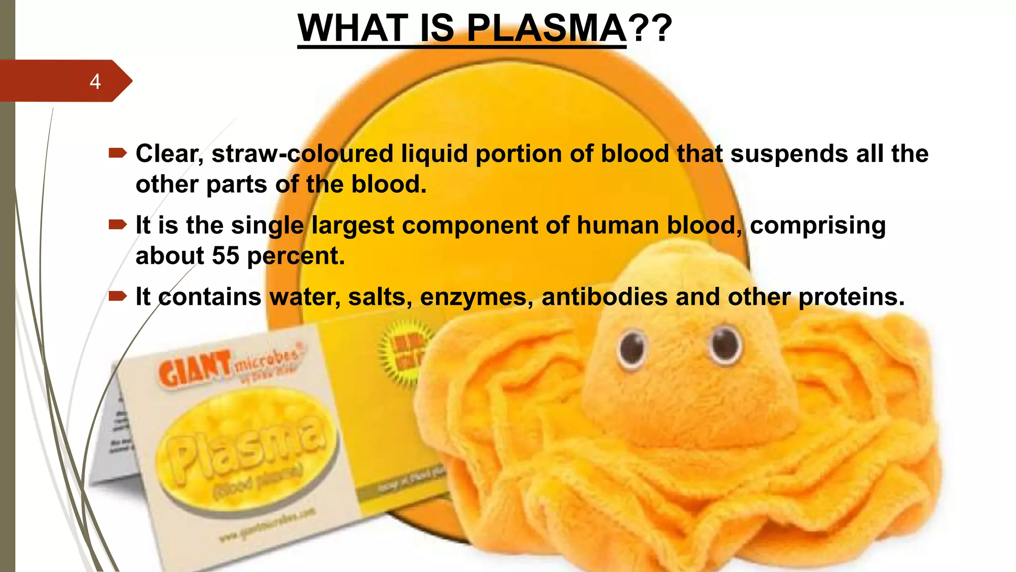 Plasma components | PPTX