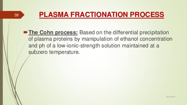Plasma components