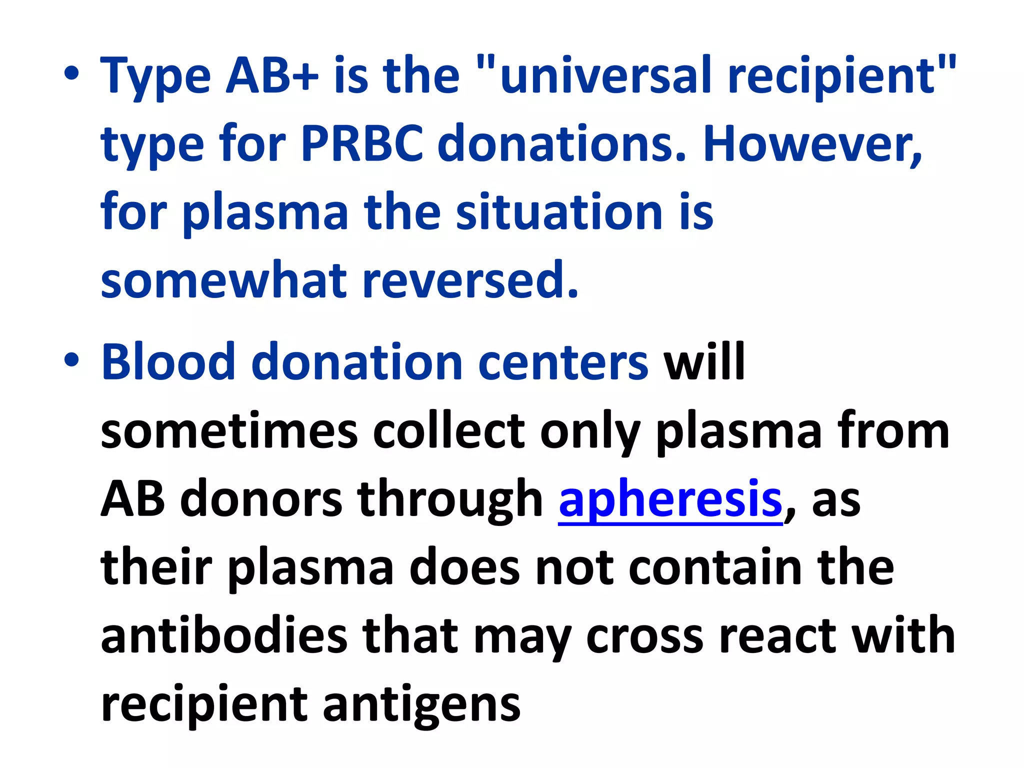 BLOOD PLASMA | PPTX