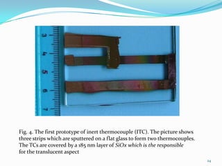 Plasma deposited thermocouple | PPT