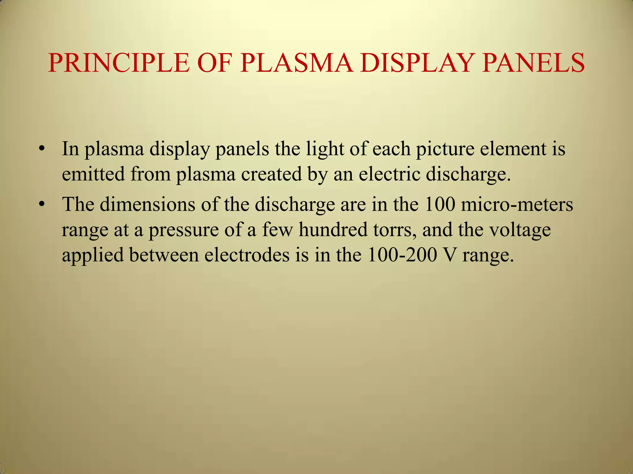 Plasma display | PPTX