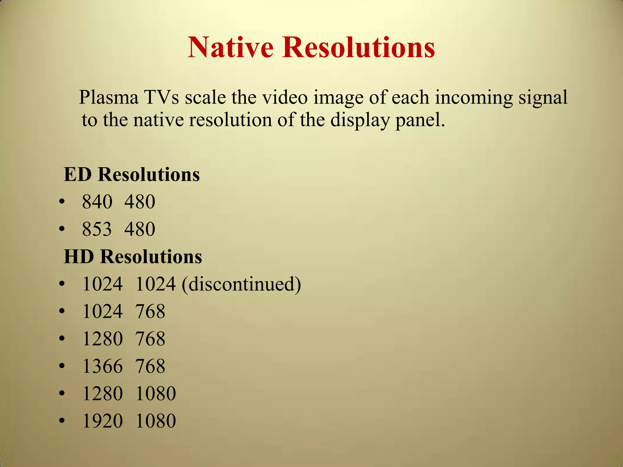 Plasma display | PPTX