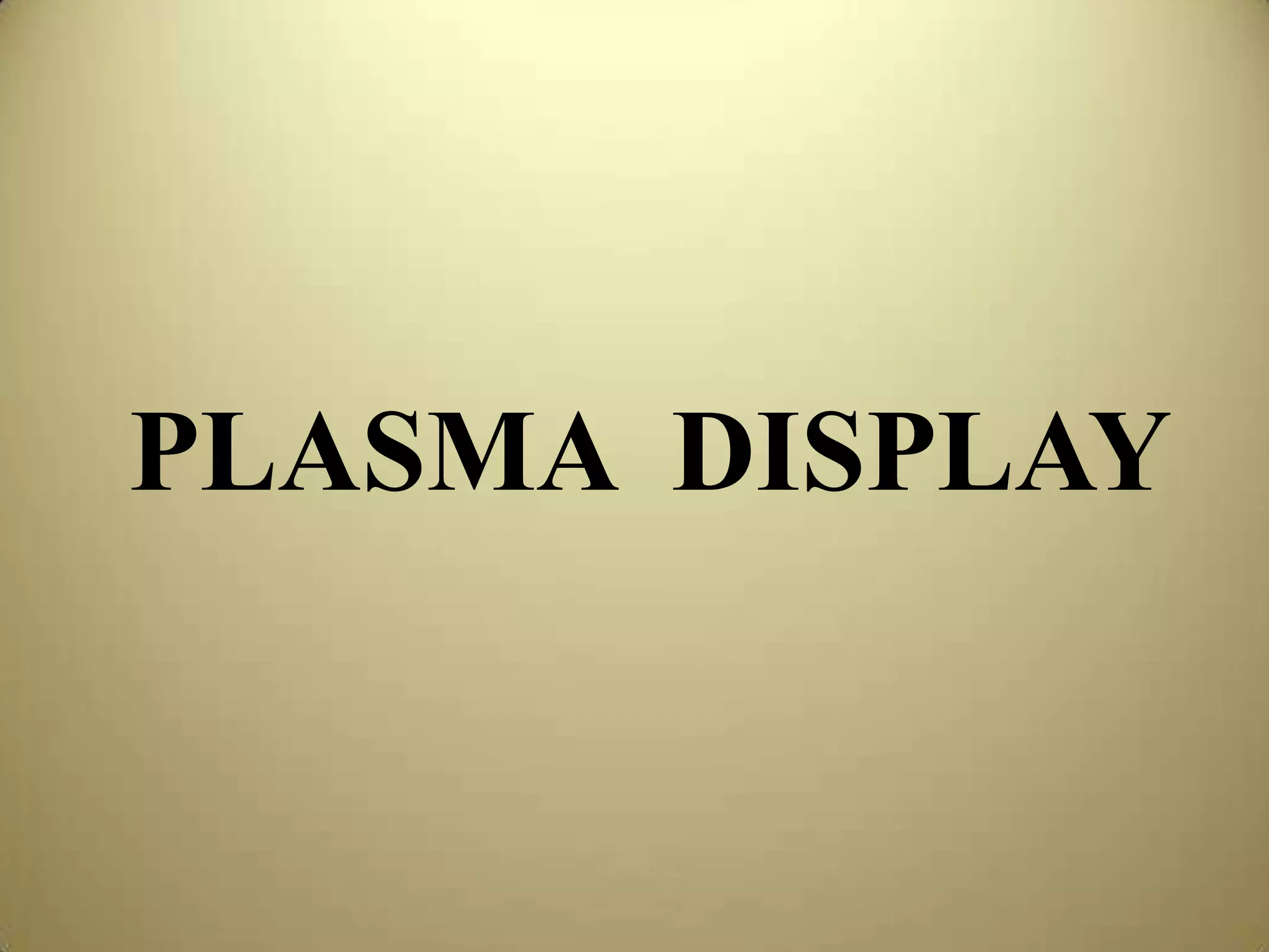 plasmadisplay | PDF