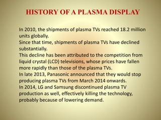 Plasmadisplay ppt | PPTX