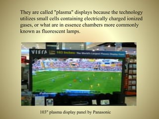 Plasmadisplay ppt | PPTX