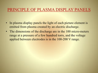 Plasmadisplay ppt | PPTX