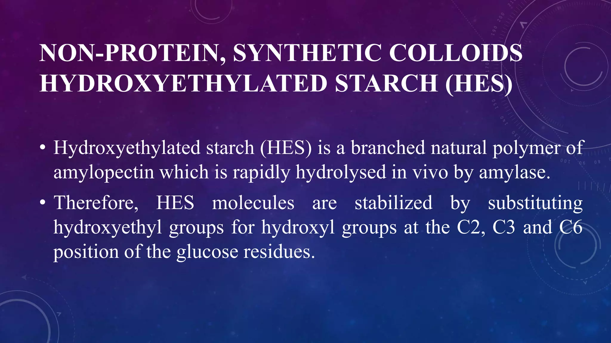 Pharmacology of Plasma expanders | PPTX
