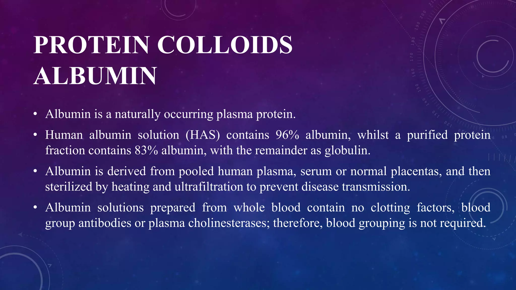 Pharmacology of Plasma expanders | PPTX