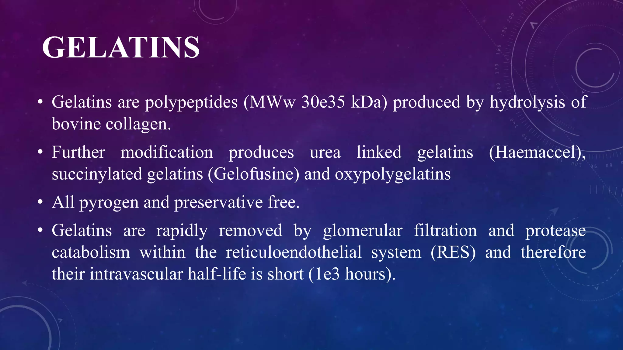 Pharmacology of Plasma expanders | PPTX