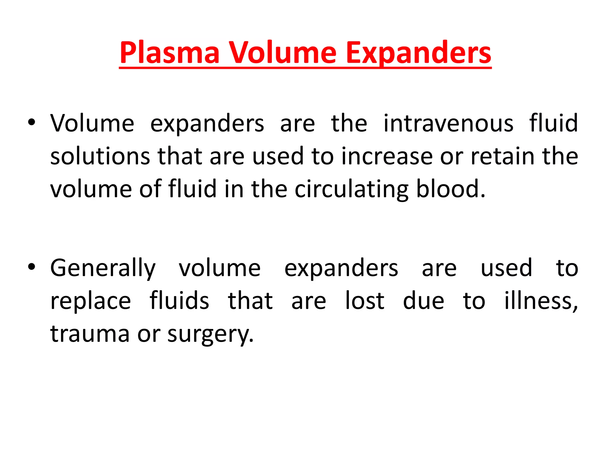 PLASMA EXPANDERS.pptx
