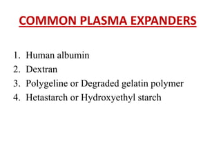 PLASMA EXPANDERS.pptx