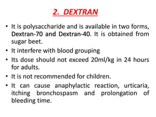 PLASMA EXPANDERS.pptx