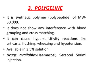 PLASMA EXPANDERS.pptx
