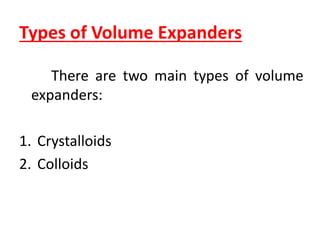 PLASMA EXPANDERS.pptx