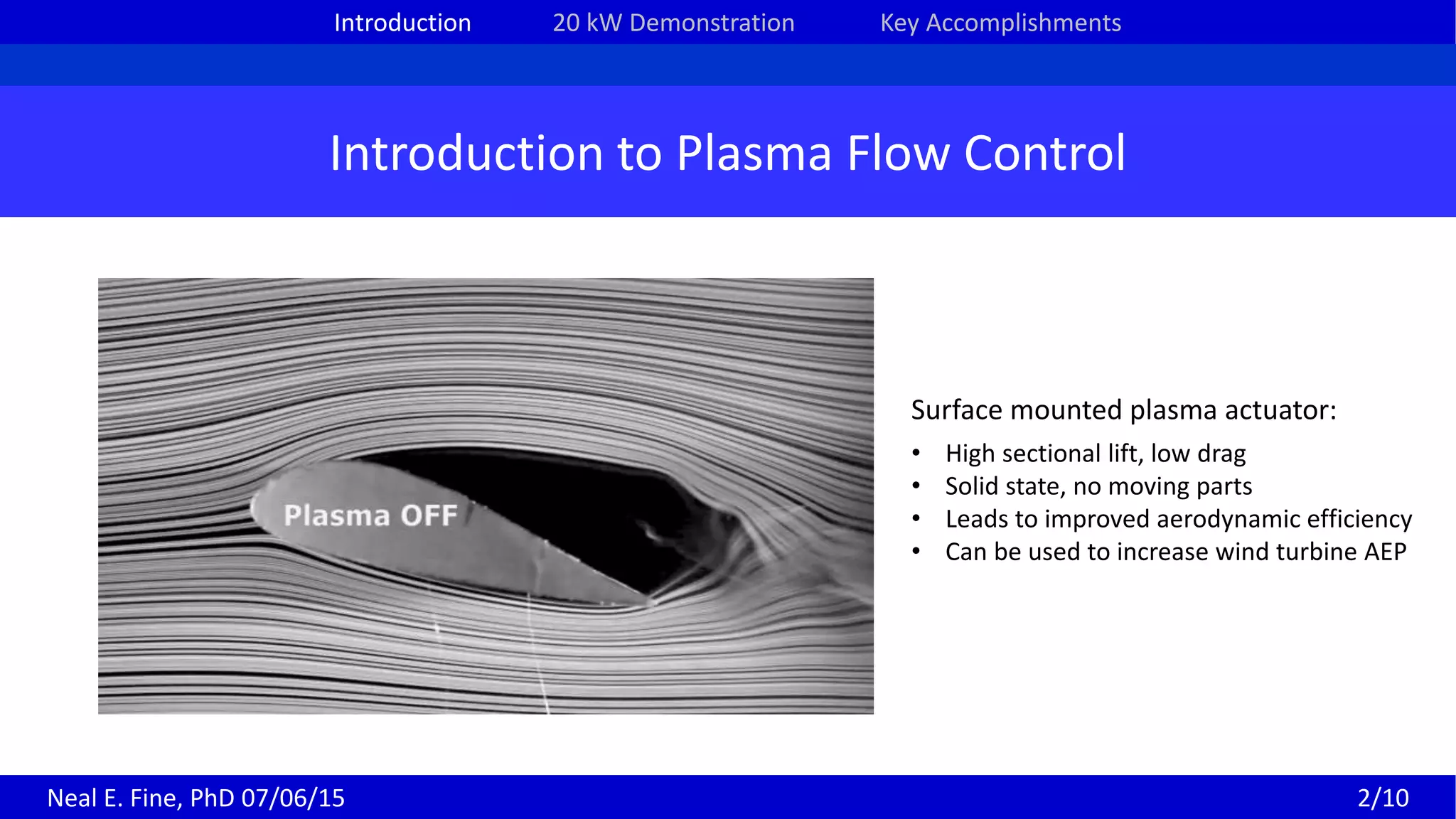 Plasma flow control linked in | PPTX