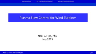 Plasma flow control linked in | PPTX