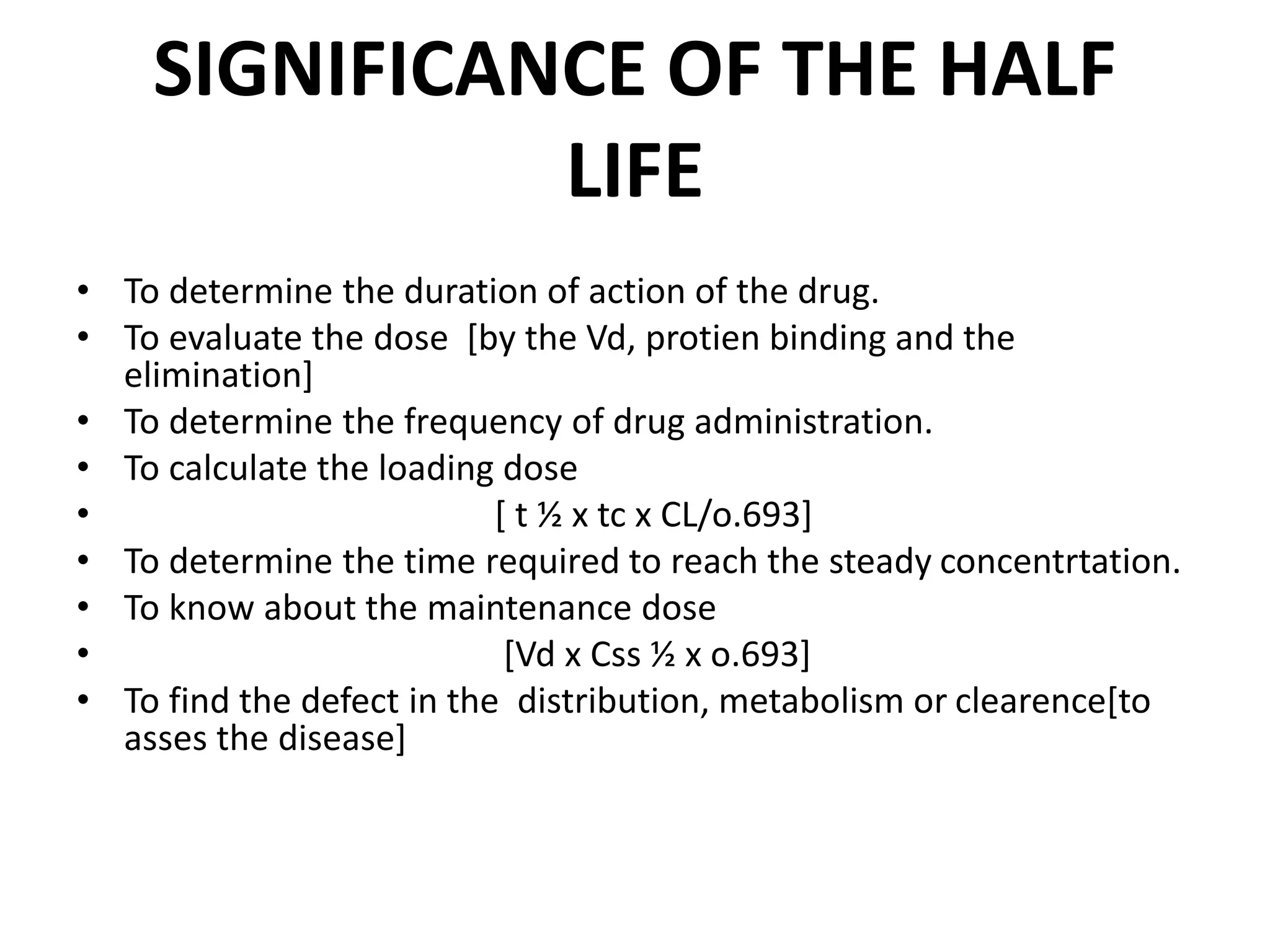 plasma half life by Dr FAHAD.pharmacology lecture .slideshare.pptx
