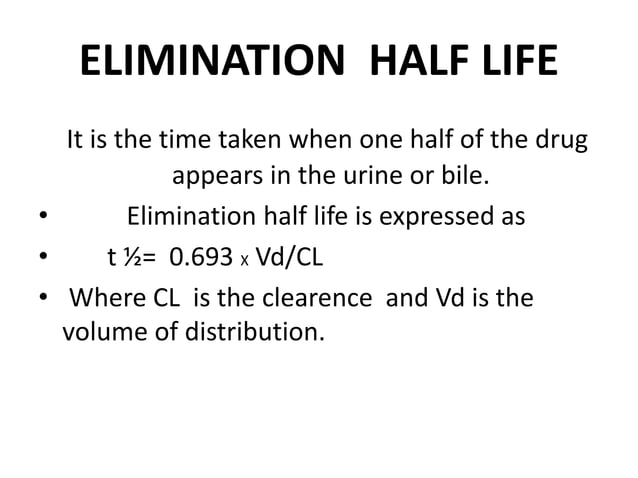 plasma half life by Dr FAHAD.pharmacology lecture .slideshare.pptx