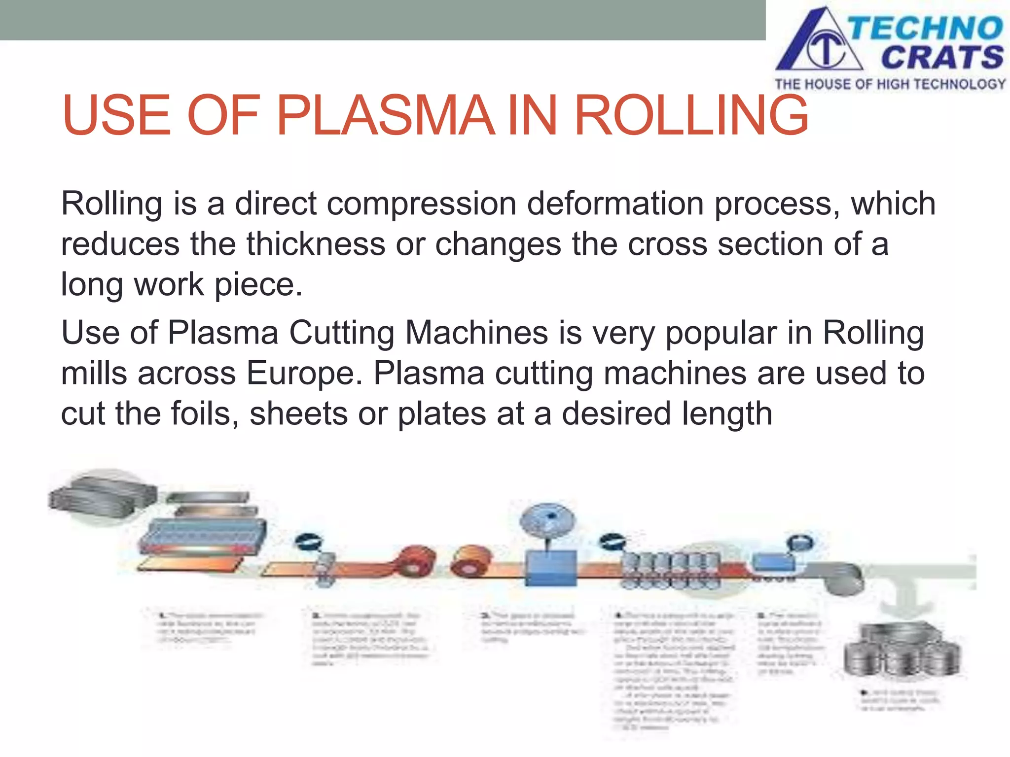 Plasma Technology In Metallurgy & Metal Working Industry | PPT