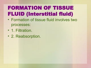 Plasma lymph,interstitial fluid.ppt..... | PPT