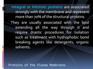 Plasmamembrane | PPT