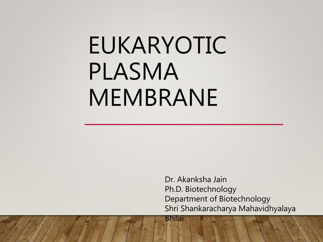 Plasma membrane | PPT