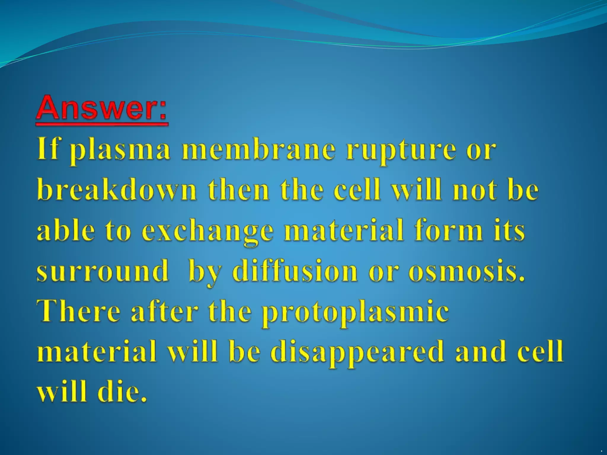 Plasma membrane | PPT
